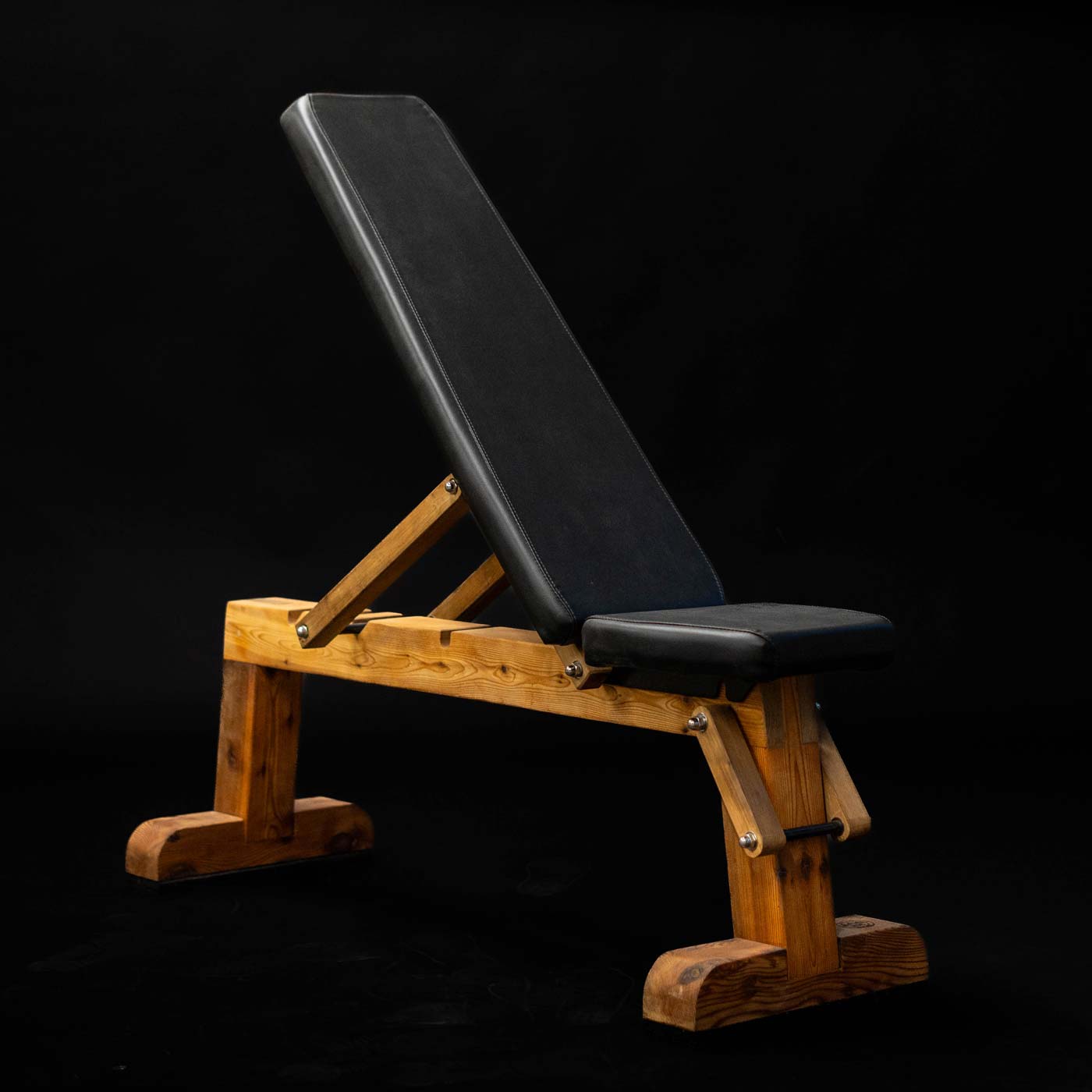 Wood Inclinable Bench